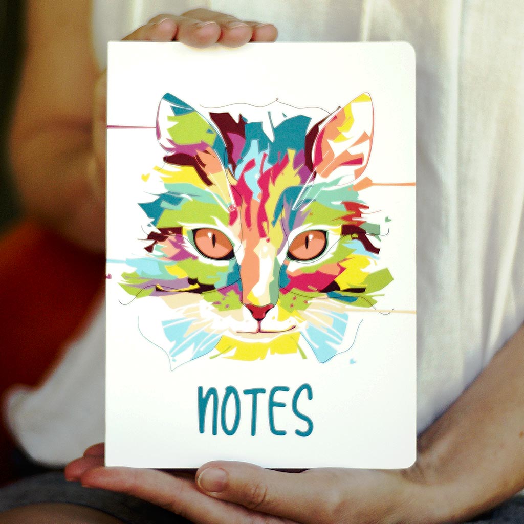 Freud Cat Notebook – My Woodland Animals